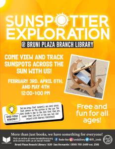 Sunspotter Exploration | Laredo Public Library