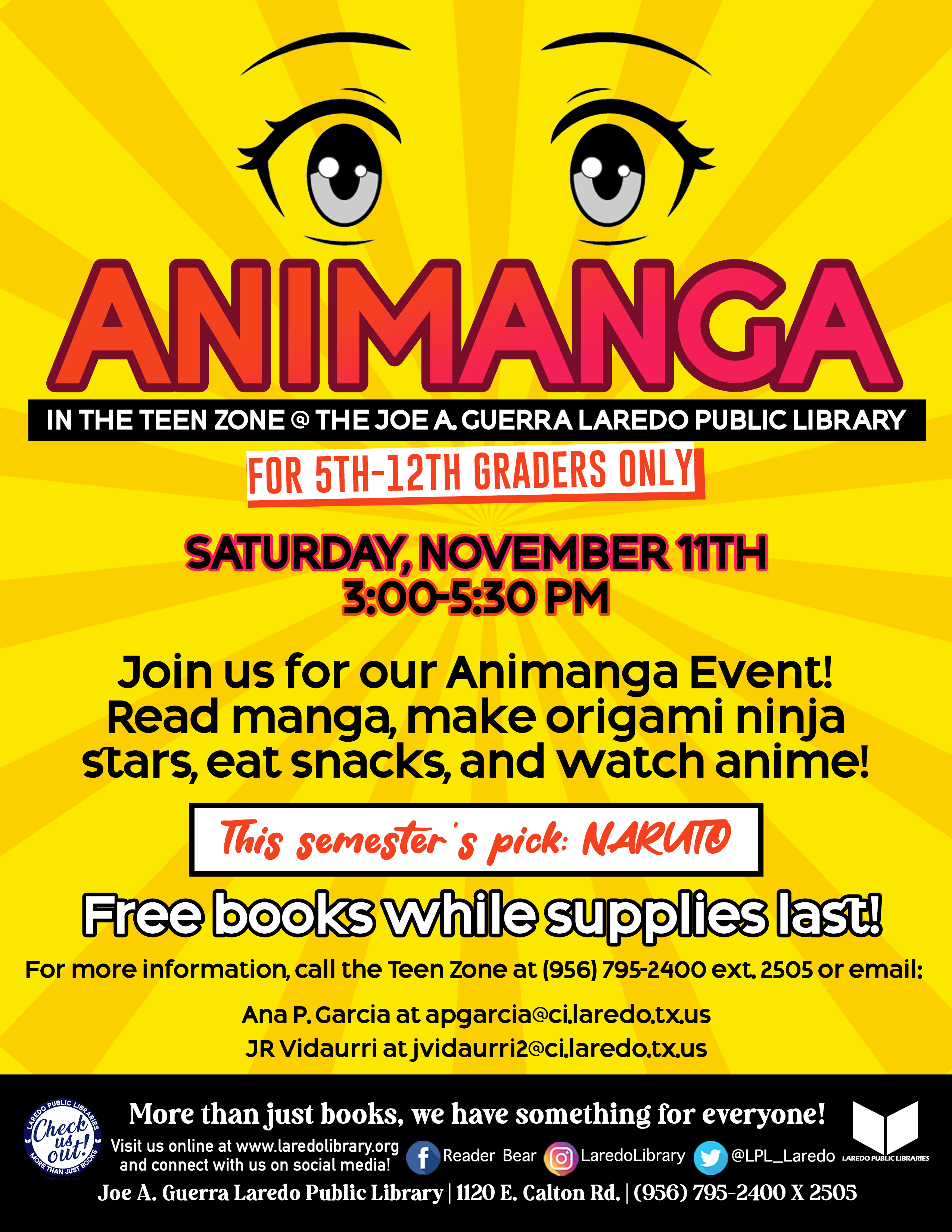 Animanga | Laredo Public Library