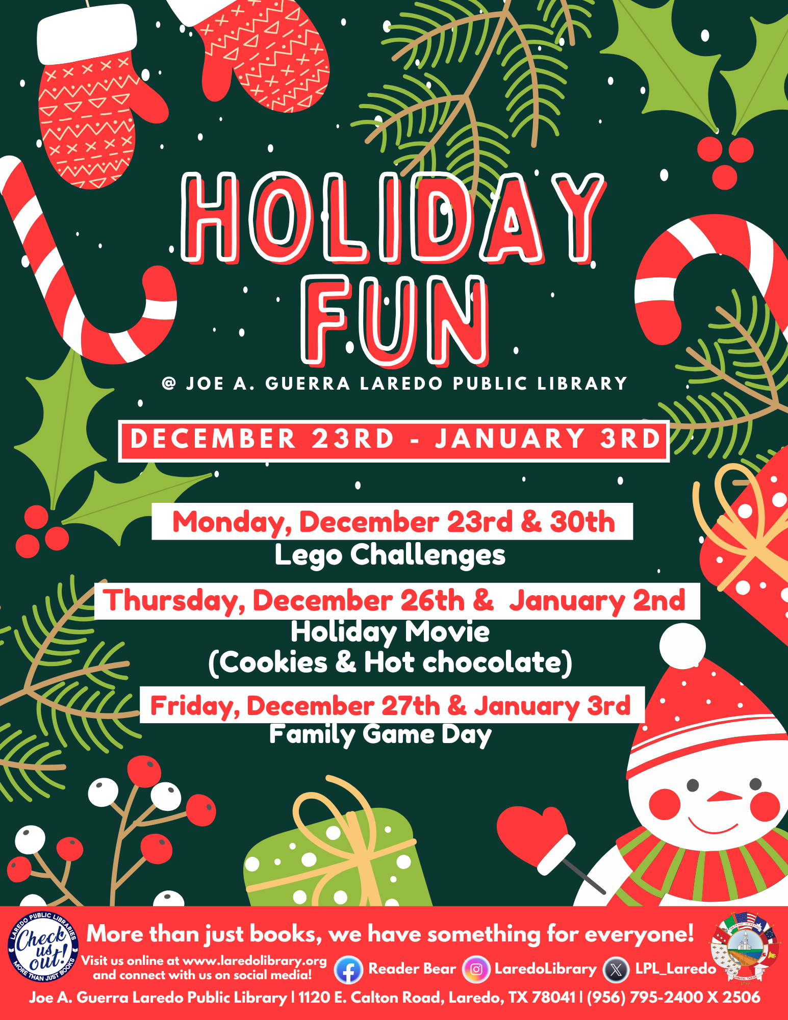 Holiday Fun! | Laredo Public Library