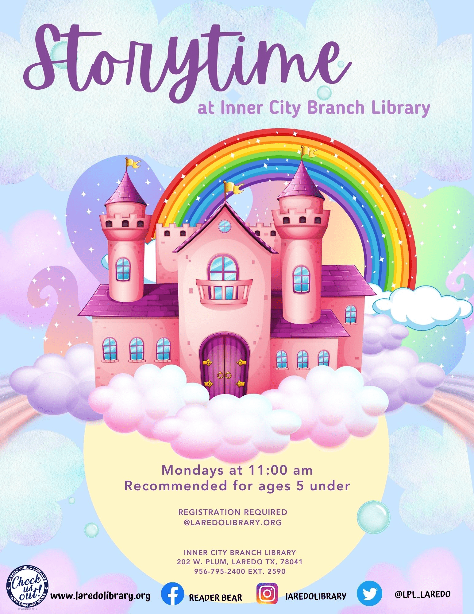 Storytime | Laredo Public Library