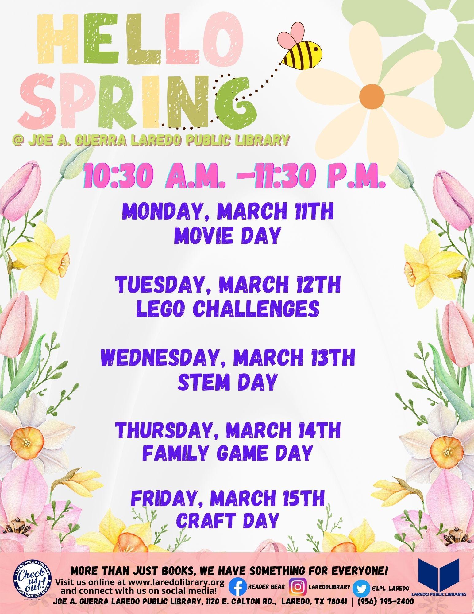 Spring Fun! | Laredo Public Library
